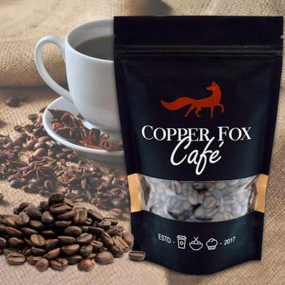 China 100 % Reusable Coffee Bean Bag With Valve , Degradable Roasted Coffee Bags for sale