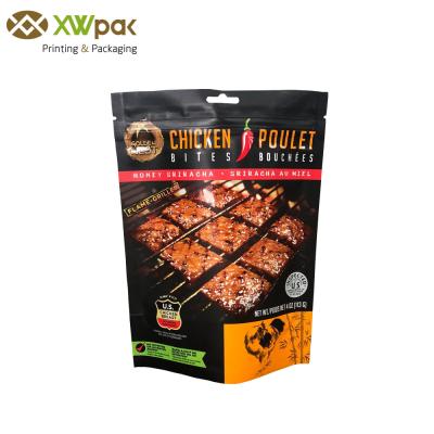 China 250g Plastic Stand Up Coffee Pouches With k / Valve Custom Printed for sale