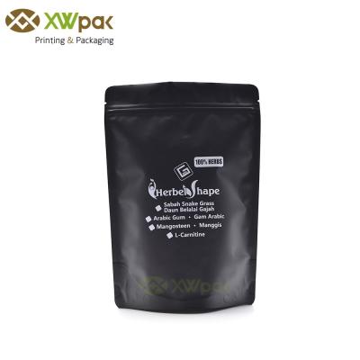 China 100g Aluminum Foil Coffee Bags , Sealable Roasted Cold Brew Coffee Bags With Valve for sale