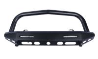 China Universal Steel Front Bumper for Isuzu Dmax Pickup Trucks - 3.0MM High-Strength Construction with LED Light Mounts for sale