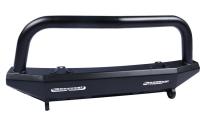 China Universal Steel Front Bumper for Isuzu Dmax Pickup Trucks - 3.0MM High-Strength Construction with LED Light Mounts for sale