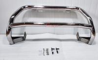 China 3.0 Inch Stainless Steel Front Bumper Bull Bar for Ford Ranger Triton Hilux Pickup Trucks - Silver Black Options for sale