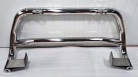 China 3.0 Inch Stainless Steel Front Bumper Bull Bar for Ford Ranger Triton Hilux Pickup Trucks - Silver Black Options for sale