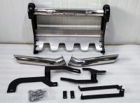 China 3.0 Inch Silver Stainless Steel Front Bumper Bull Bar for Hilux Ranger D-max Triton Pickup Trucks for sale