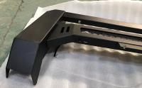 China 3.0 Inch Steel Bull Bar Grille Guard for Ford Ranger, Toyota Hilux, Nissan NP300 - Black Powder Coat for sale