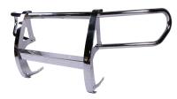 China 3.0 Inch Stainless Steel Truck Front Bumper Bull Bar for Hilux, Ranger, Navara NP300 - Silver/Black for sale