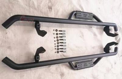 China ODM Black Steel Running Board for Toyota Hilux Pickup - 350 lbs Load Capacity, 210×27×20 cm Size for sale
