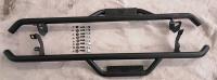 China ODM Black Steel Running Board for Toyota Hilux Pickup - 350 lbs Load Capacity, 210×27×20 cm Size for sale