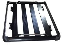 China ISO9001 Black Steel Cargo Roof Rack for Trucks - 800lb Capacity & LED Lights for Ford, Chevy, Toyota Models for sale
