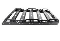 China 800-Pound Capacity Black Steel Cargo Roof Rack for Ford Ranger Hilux Revo & Multiple Truck Models for sale