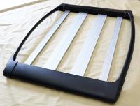 China All Aluminum Roof Luggage Rack for Ford F150 Dodge Ram - 800lb Capacity 3mm Steel Construction for sale