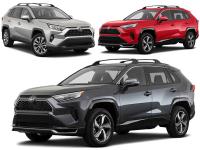China 2017-2023 Toyota RAV4 Universal Cross Bar Roof Rack - Black Aluminum Alloy with 1-Year Warranty for sale