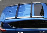 China Universal Black Aluminum Alloy Roof Cross Bars for 2012-2017 Toyota RAV4 - 2-Piece Set with Security Key for sale