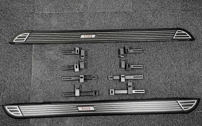 China Universal Aluminum Alloy Running Board Side Step for Toyota Rav4 CRV - 500+ lb Capacity 4.0mm Steel Bracket for sale