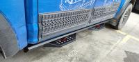 China ISO9001 Stainless Steel Black Running Boards Side Steps For Ford F150 Platform for sale