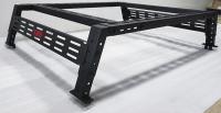 China Custom 4x4 Toyota Tacoma Cargo Rack Roll Bar - 800 lb Capacity, 3mm Steel Construction, Black Powder Coated for sale