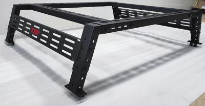 China Custom 4x4 Toyota Tacoma Cargo Rack Roll Bar - 800 lb Capacity, 3mm Steel Construction, Black Powder Coated for sale