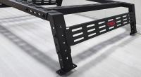 China Custom 4x4 Toyota Tacoma Cargo Rack Roll Bar - 800 lb Capacity, 3mm Steel Construction, Black Powder Coated for sale