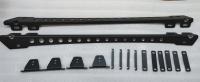 China ISO9001 Black Steel Roof Rack for Toyota Hilux Revo - 107x8x5cm Dimensions with 3.0mm High-Strength Construction for sale