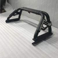 China Black Powder Coated Steel Roll Bar  Weather Resistant No Drilling Required for sale