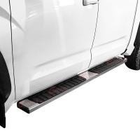 China Off-road 4x4 Stainless Steel 201Rust-proof Heavy Duty Running Boards Side Steps Nerf Bars Anti-slip Design for Toyota Tundra for sale
