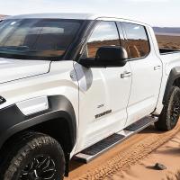 China Off-road 4x4 Stainless Steel 201Rust-proof Heavy Duty Running Boards Side Steps Nerf Bars Anti-slip Design for Toyota Tundra for sale