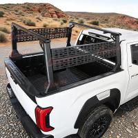 China New Style 4x4 Offroad Aluminum Alloy and Heavy Duty Steel Adjustable Truck Bed Rack 500KG Loading Universal for All Pickups for sale