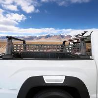 China 4x4 Offroad Aluminum Alloy and Heavy Duty Steel Adjustable Truck Bed Rack 500KG Loading Universal for All Pickups for sale