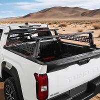 China 4x4 Offroad Aluminum Alloy and Heavy Duty Steel Adjustable Truck Bed Rack 500KG Loading Universal for All Pickups for sale