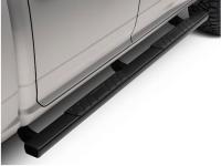 China 4 Inch Aluminum Alloy Black Truck Running Boards for 2007-2018 Silverado - 350 lbs Capacity, Multiple Model Compatibility for sale