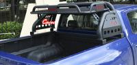 China Universal Pickup Truck 4x4 Sport Roll Bar with Roof Rack - 150lb Capacity, Q235 Steel Construction for Hilux Revo & Ranger for sale