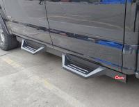 China Steel Side Step Running Board for Ford F150 Crew Cab 2009-2019 Models | High-Strength Construction | No-Drill Installation for sale