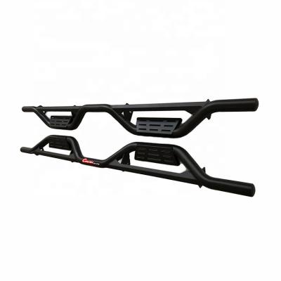 China Steel Side Step Running Board for 2009-2019 Ford F150 Crew Cab & Ram/Silverado Trucks - Black Finish, 1-Year Warranty for sale