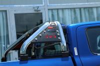 China Silver Stainless Steel Sport Truck Roll Bar for Nissan Navara NP300 KW-RLB0146 - 1 Year Warranty, 20 Sets MOQ for sale