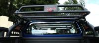 China Ford Ranger T6 T7 Black Steel Roll Bar with Rack | 20 Sets MOQ | One Year Warranty for sale