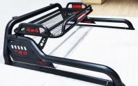 China Black Steel Universal Pickup Roll Bar - 200+ lbs Capacity for Hilux Vigo Revo Navara NP300 Ranger D-MAX for sale