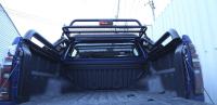 China Black Steel 4X4 Sport Roll Bar with Roof Rack - 300lb Capacity for Hilux Revo Ford Ranger Pickup Trucks for sale