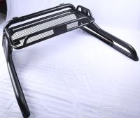 China Black Steel 4X4 Sport Roll Bar with Roof Rack - 300lb Capacity for Hilux Revo Ford Ranger Pickup Trucks for sale