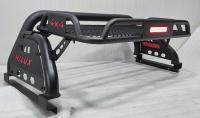 China Pickup 4X4 Sport Triton Roll Bar Black Np300 Sports Bar With Roof Rack Light for sale