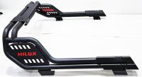 China Black Steel Sports Truck Roll Bar for Toyota Hilux Revo - Q235 Steel Construction with 1-Year Warranty for sale