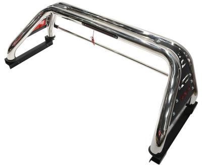 China 4x4 Black Accessories Stainless Steel Sport Roll bar For Hilux Rocco for sale
