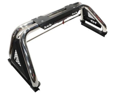 China Off Road 4x4 Black Stainless Steel Truck Roll Bar For Ford Ranger for sale