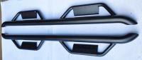 China Cavin Toyota Hilux Revo 3.0 Inch Steel Side Bar Steps for 2015+ Pickup Trucks - 350 lbs Capacity for sale