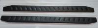 China Black Steel Running Board Side Step Bars for Ford Ranger T6 T5 T4 - 600+ lbs Capacity, No-Drill Installation for sale