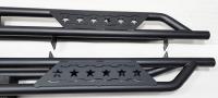 China ISO9001 Heavy Duty Steel Side Step Running Board for Jeep JK 2007-2018 - 3-Tube Protection System for sale