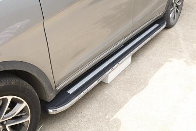 China Universal Plastic Aluminum Alloy Running Board Side Step for Toyota Rav4 Honda CRV with 500lb Capacity and 4.0mm Steel Bracket for sale