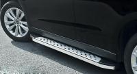 China Universal Aluminum Alloy Running Board Side Step for Toyota Rav4 Honda CRV - 500+ lb Capacity 4.0mm Steel Bracket for sale