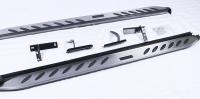 China Universal Stainless Steel Truck Step Bars Running Boards for Toyota Rav4 & 7 Models - 500+ lb Capacity & 4.0mm Steel Brackets for sale