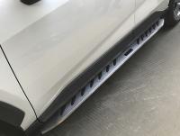 China Universal Stainless Steel Truck Step Bars Running Boards for Toyota Rav4 & 7 Models - 500+ lb Capacity & 4.0mm Steel Brackets for sale
