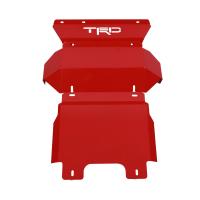 China 3.0mm Steel Skid Plate Engine Guard for Toyota Hilux Revo - Red/Black Underbody Protection Cover for sale